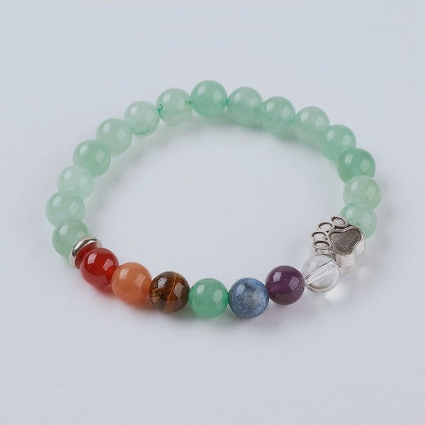 Aventurine Chakra Paw Bracelet – Dream Seeds™